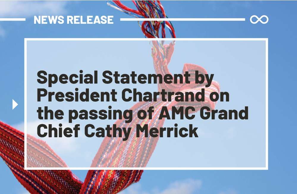 Special Statement by President Chartrand on the passing of AMC Grand ...
