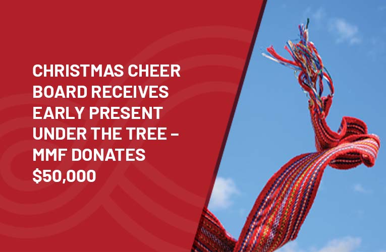 Christmas Cheer Board Receives Early Present Under the Tree - MMF ...