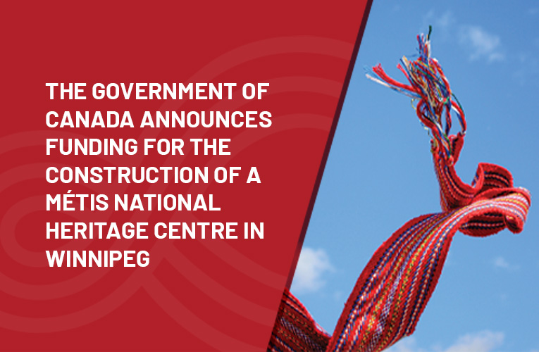 The Government of Canada announces funding for the construction of a ...