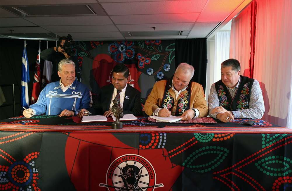 Red River Métis sign landmark Treaty, securing our right to self ...