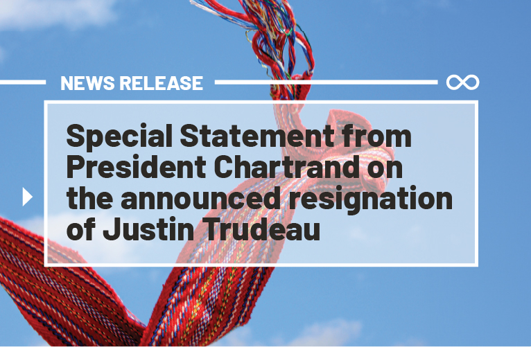 Special Statement from President Chartrand on the announced resignation ...